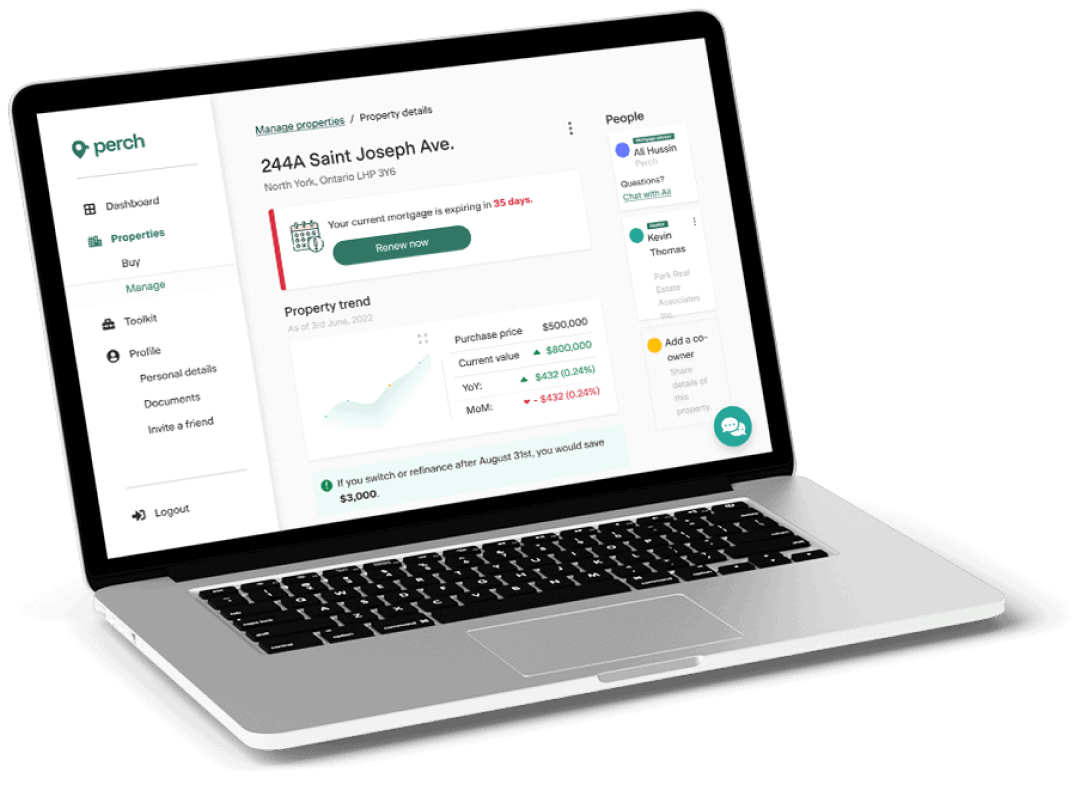 Perch | Mortgages, simplified